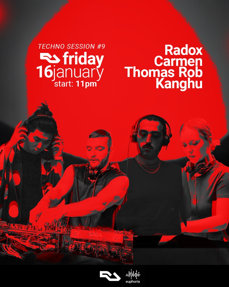 Bilete la EU – Fri, 16 Jan 2026 – TECHNO SESSION #9: RADOX
