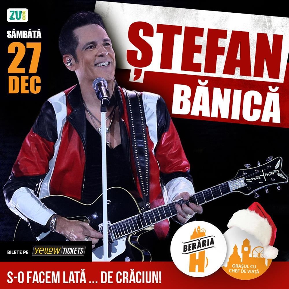 Bilete la Ștefan Bănică - "S-o facem lată ... de Crăciun!"