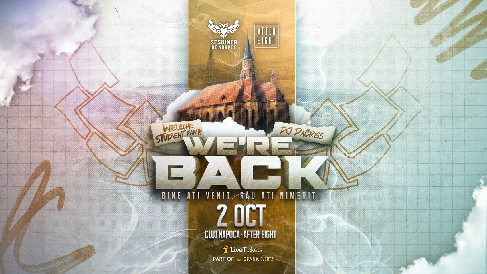 Bilete la We're BACK Sesiunea de noapte @ After Eight, CL