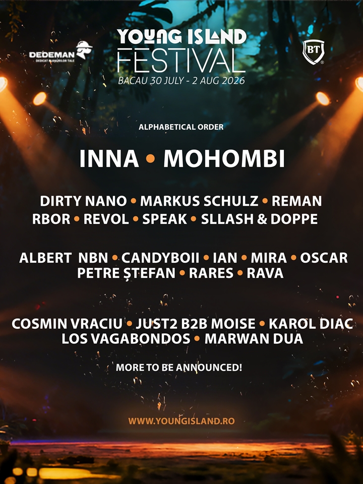 Bilete la Young Island Festival - 2026